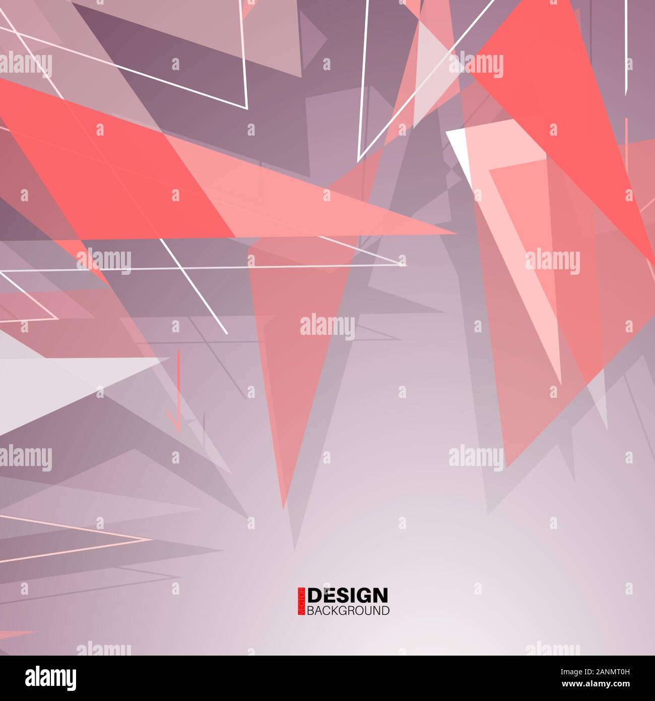 Geometric abstract background. overlap of modern forms the design ...