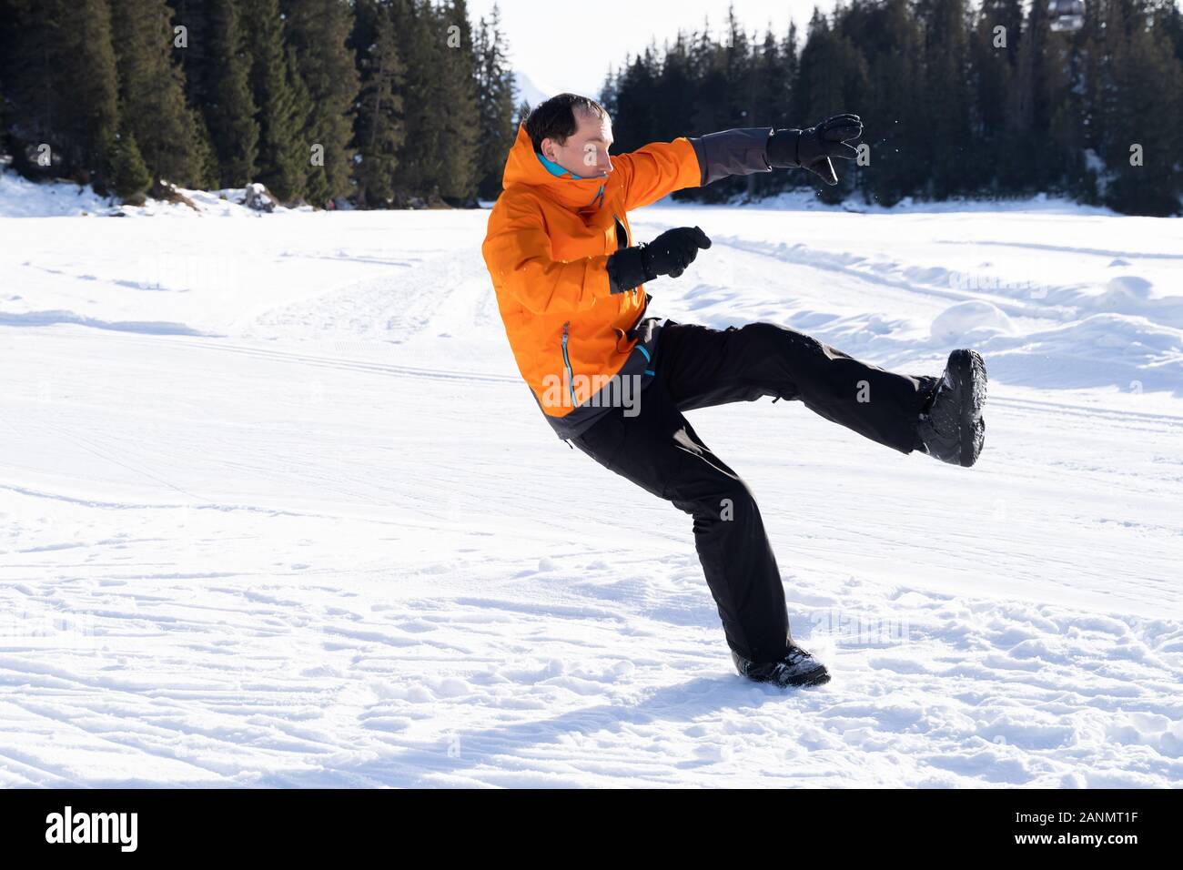 Slipping accident hi-res stock photography and images - Alamy
