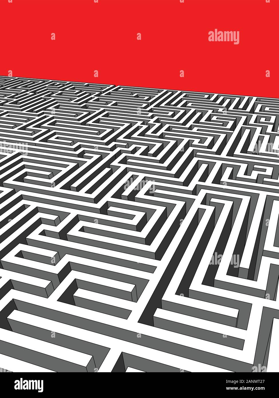 Labyrinth vector vectors hi-res stock photography and images - Alamy