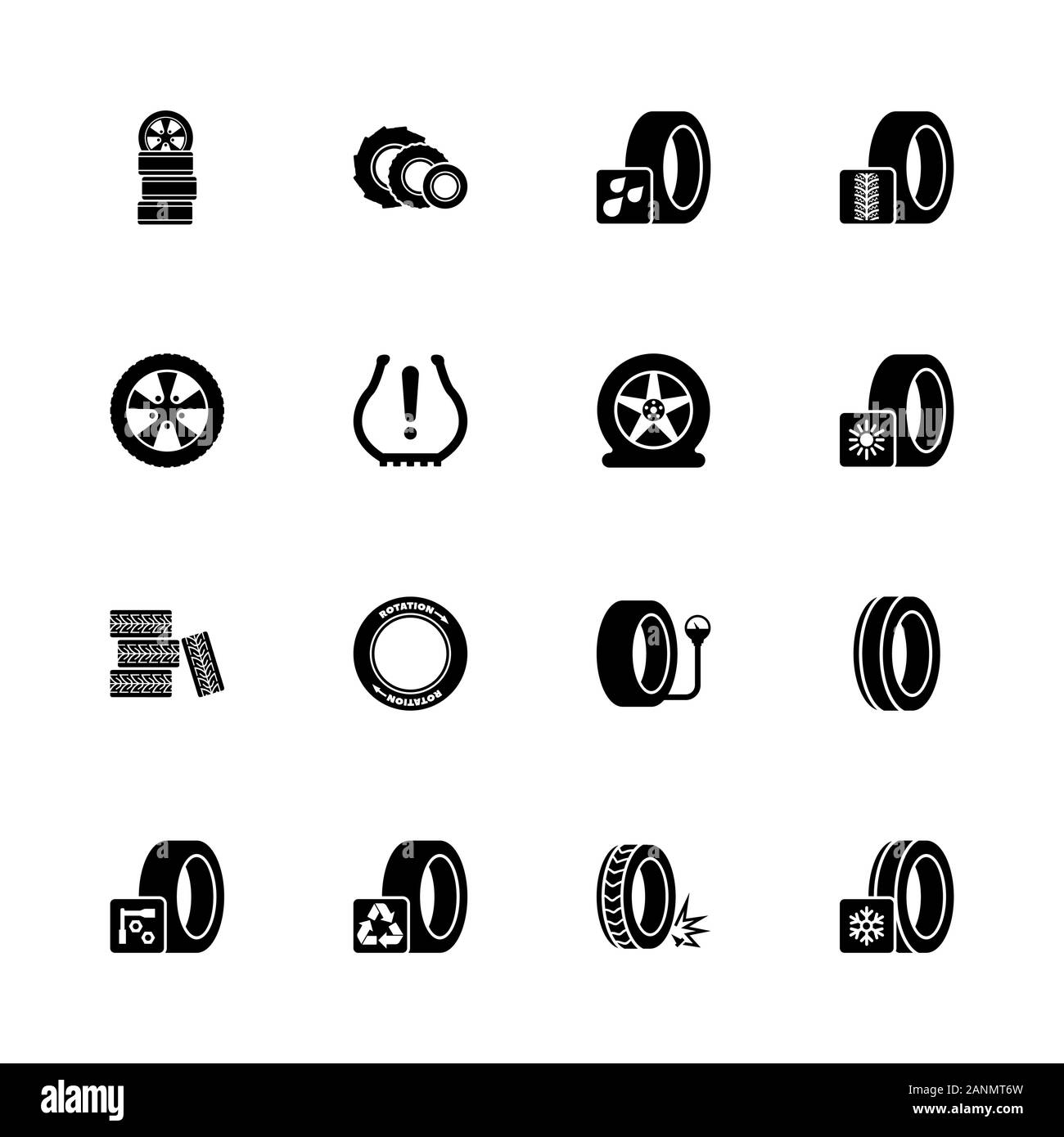 Breaking wheel Stock Vector Images - Alamy