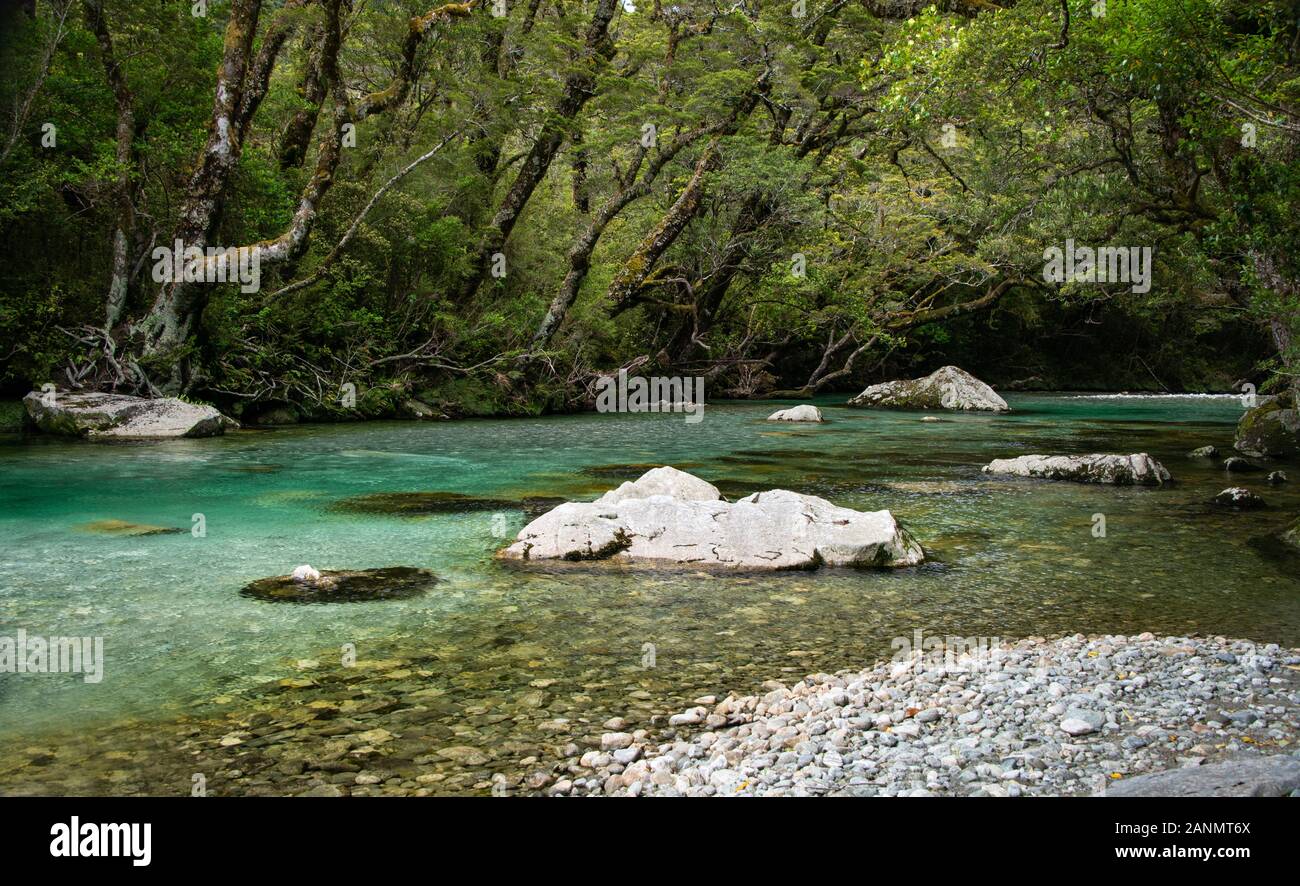 Clinton river new zealand hi-res stock photography and images - Alamy