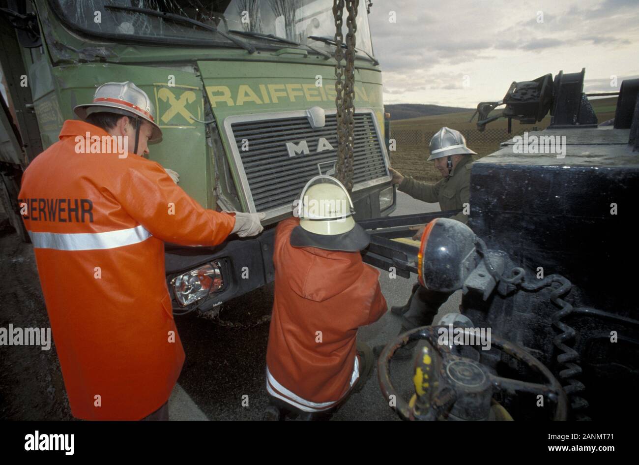 Autounfall - Street Traffic Accident Stock Photo - Alamy