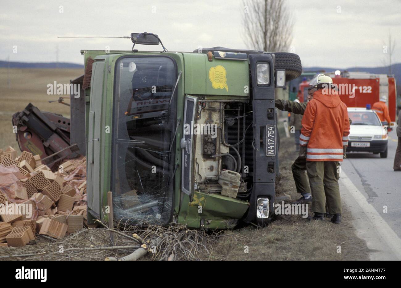 Autounfall - Street Traffic Accident Stock Photo - Alamy