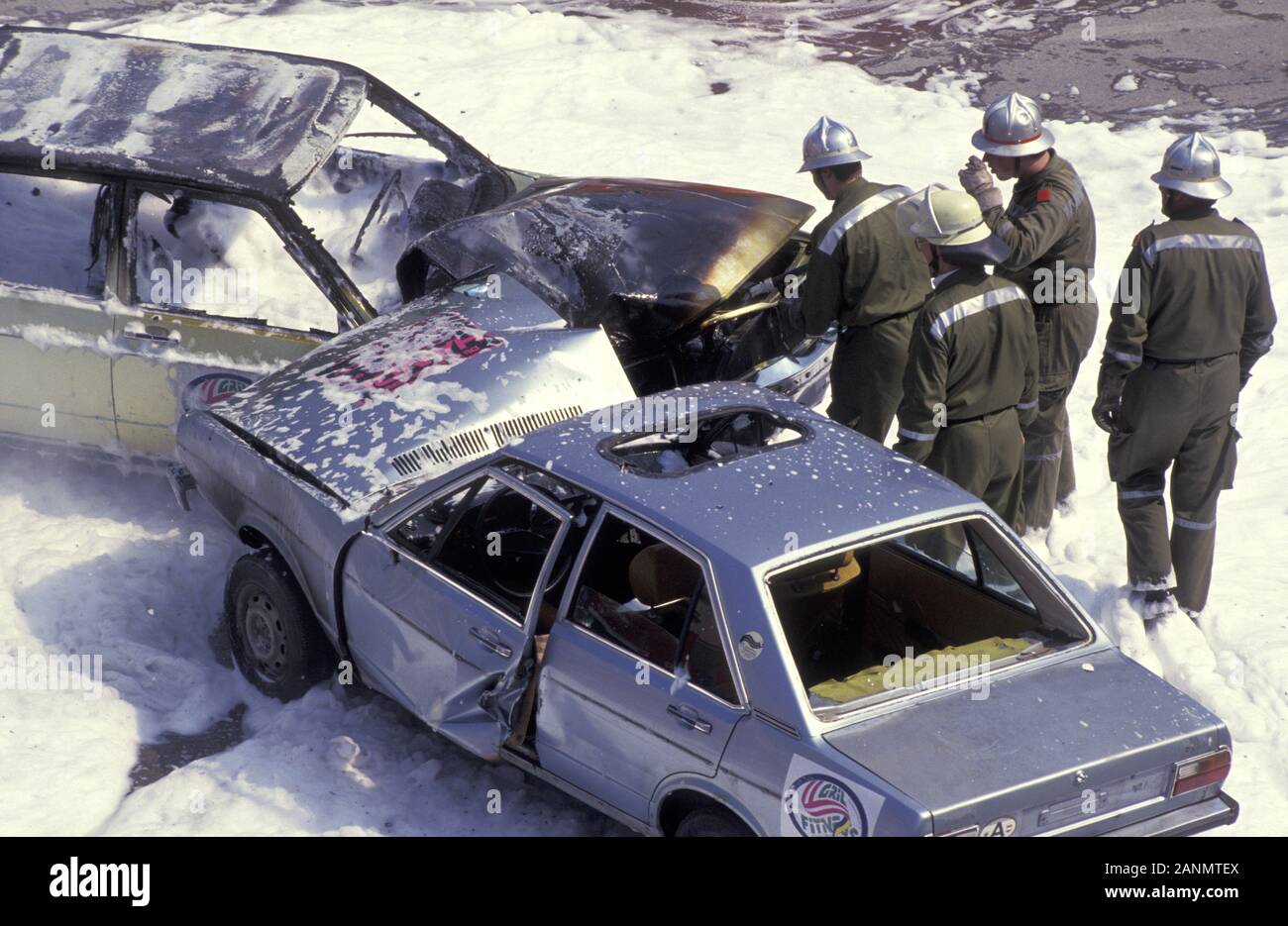 Autounfall - Street Traffic Accident Stock Photo - Alamy