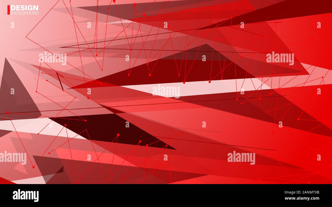 Geometric abstract background. overlap of modern forms the design ...
