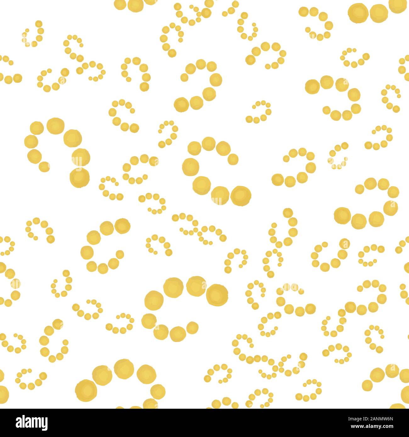 Abstract Pattern Coloring of yellow dots. For your design. Vector Stock ...