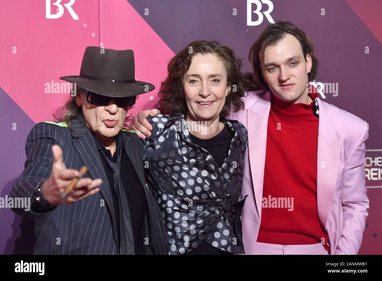 from left: Udo LINDENBERG (Saenger, musician), Hermine HUNTGEBURTH, Jan ...