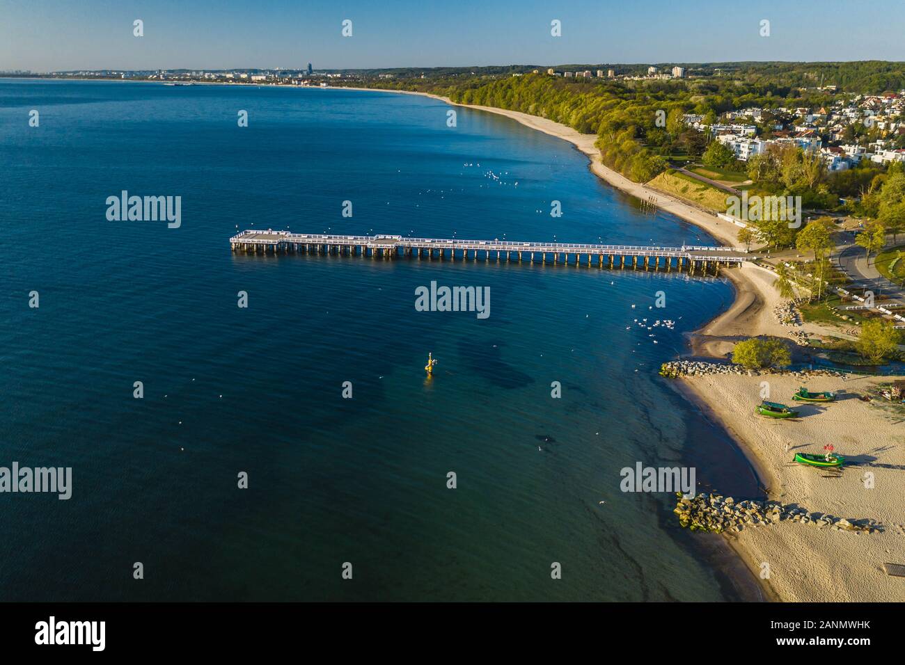 Orlowo pier hi-res stock photography and images - Alamy