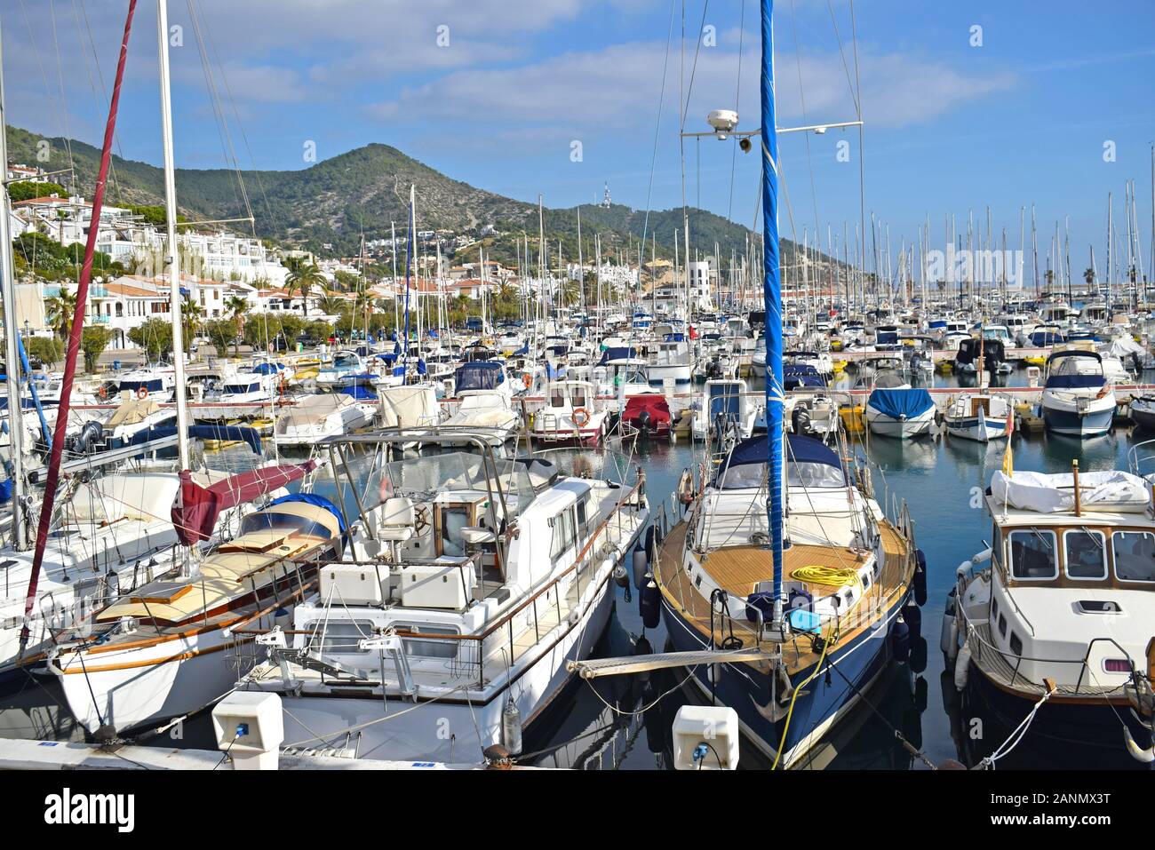 Sitges port hi-res stock photography and images - Alamy