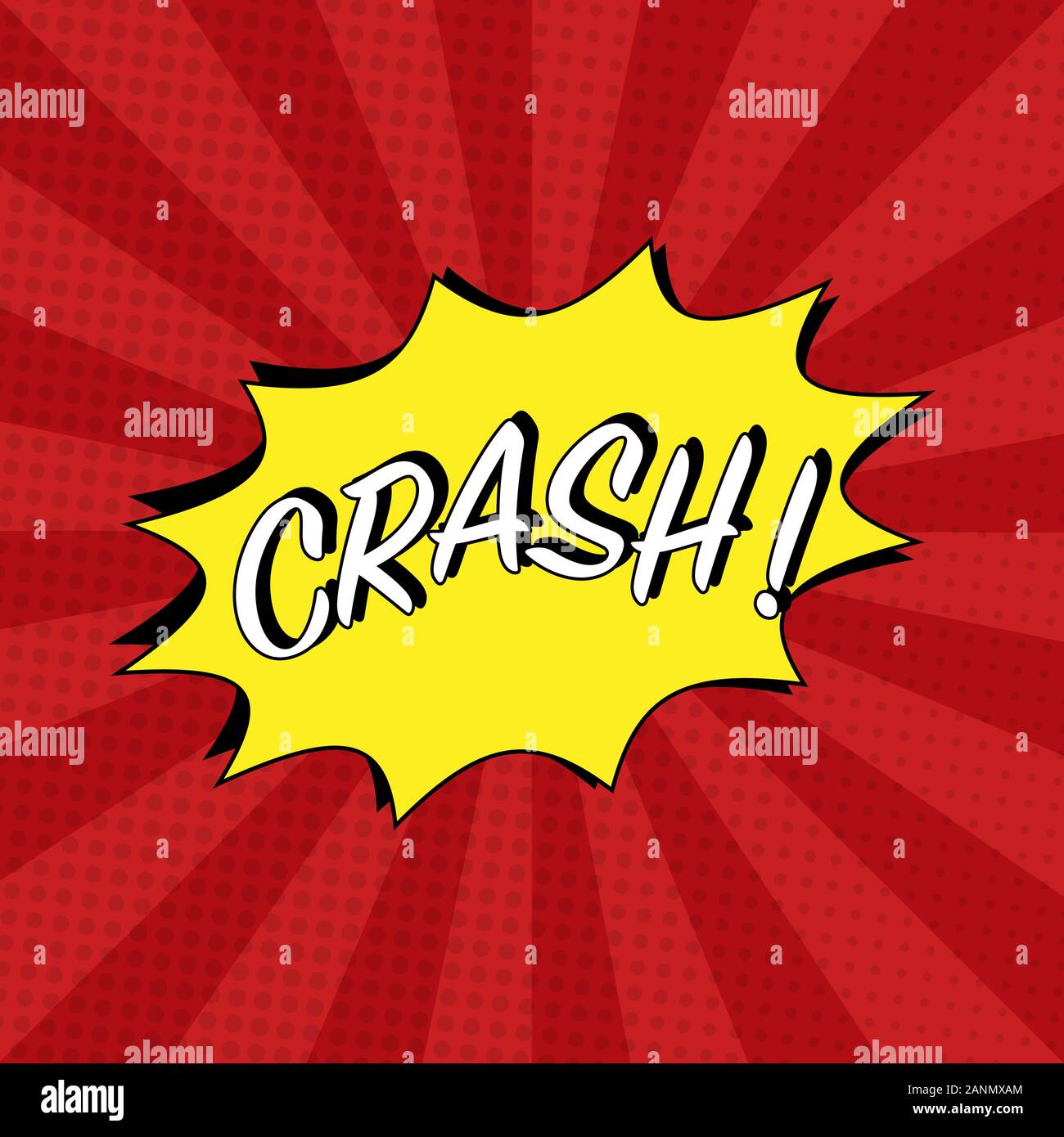 Cartoon crash hi-res stock photography and images - Alamy