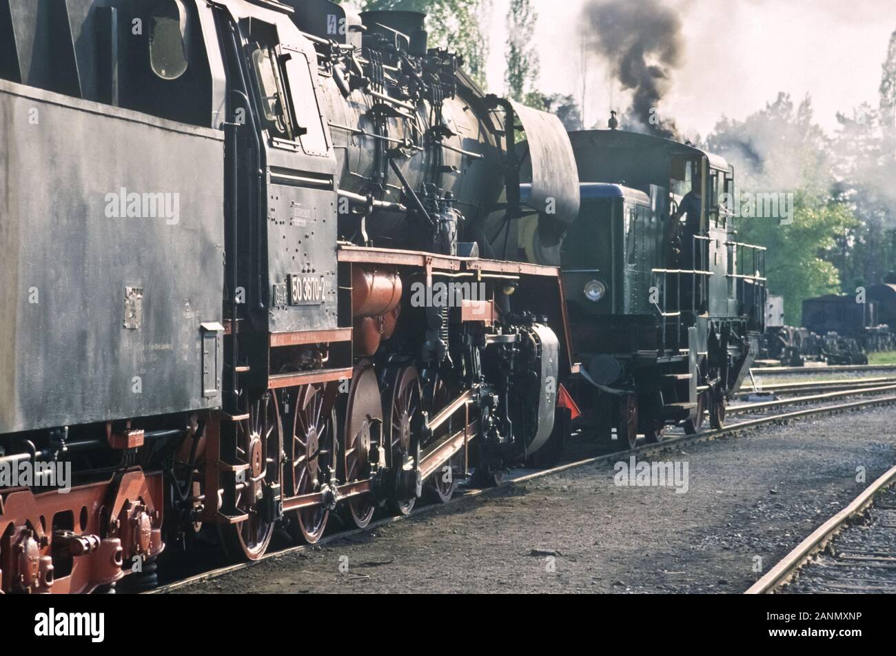 Historische Dampflok - Historic Steam Engine Stock Photo - Alamy