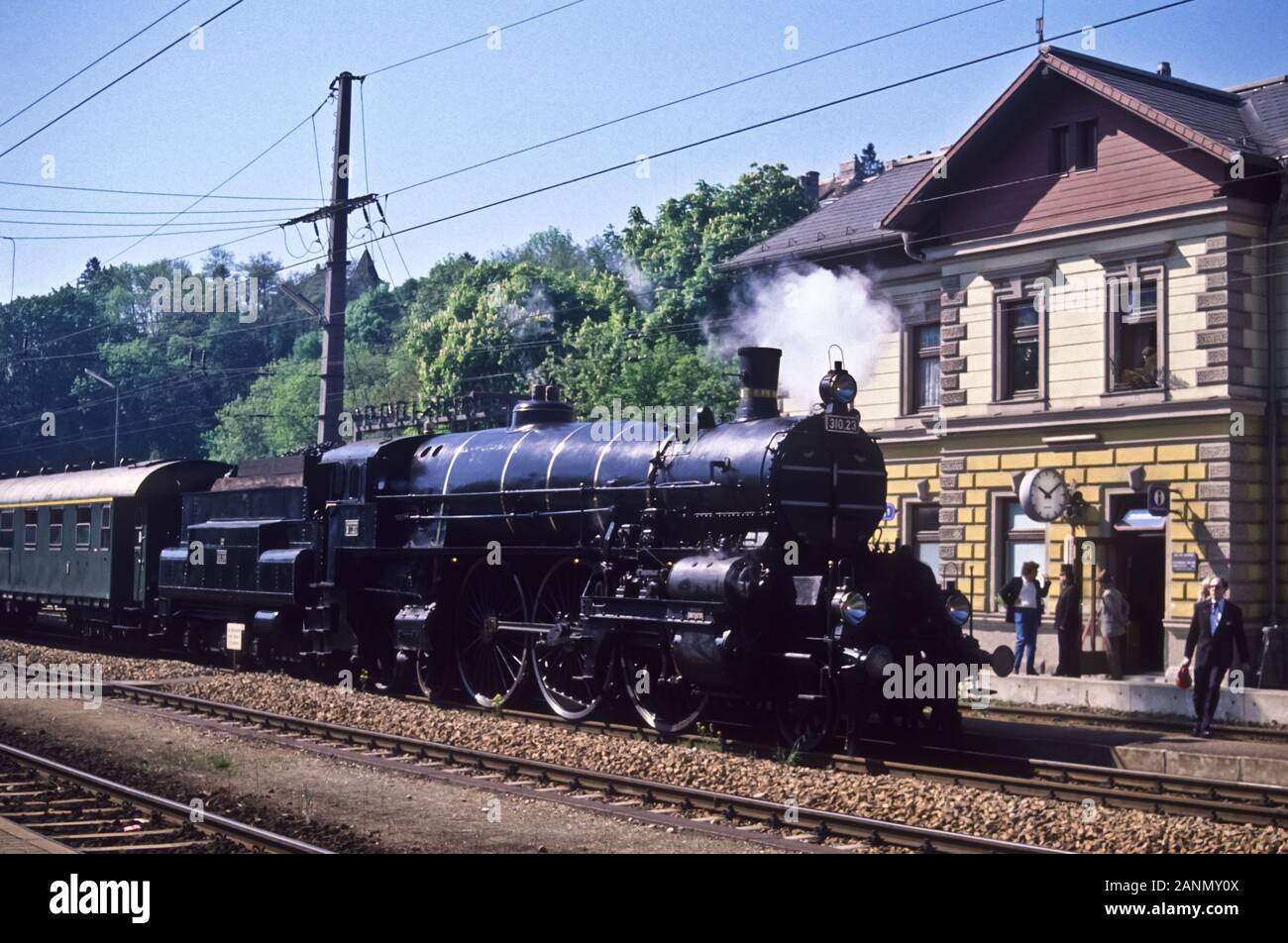 Historische Dampflok - Historic Steam Engine Stock Photo - Alamy