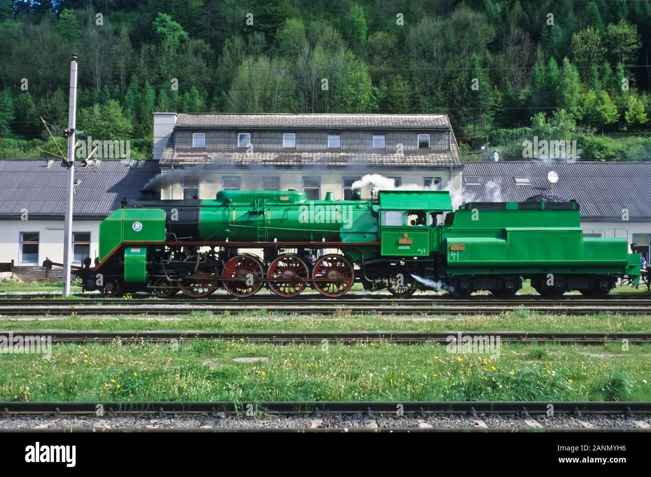 Historische Dampflok - Historic Steam Engine Stock Photo - Alamy