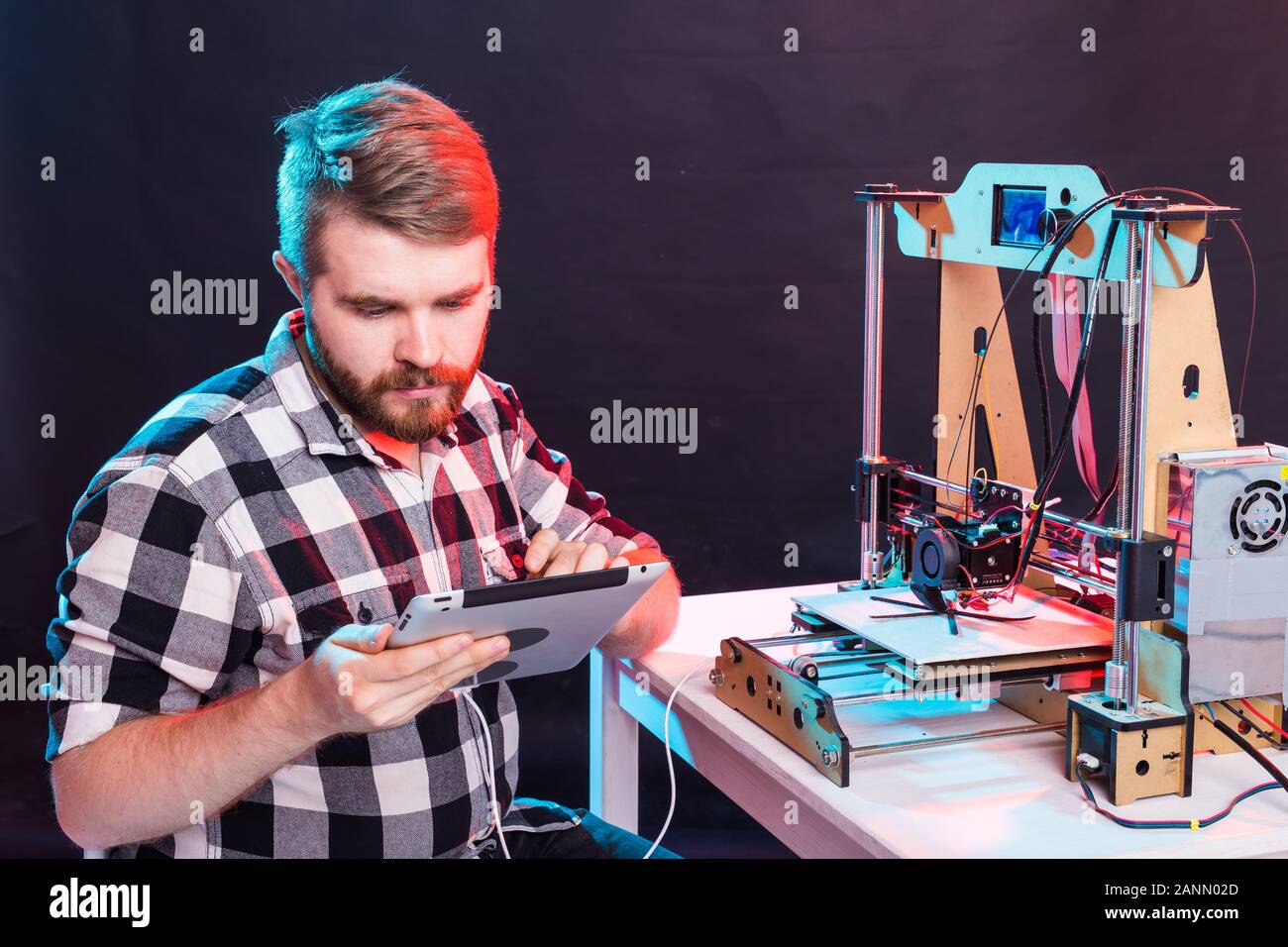 Man makes plans hi-res stock photography and images - Alamy