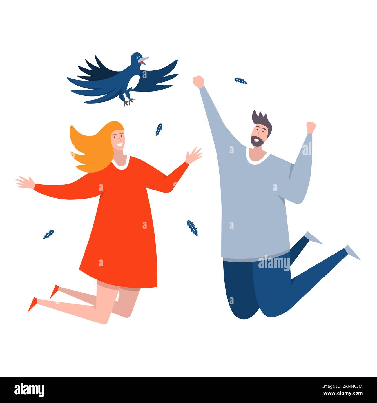 Meeting new people Cut Out Stock Images & Pictures - Alamy