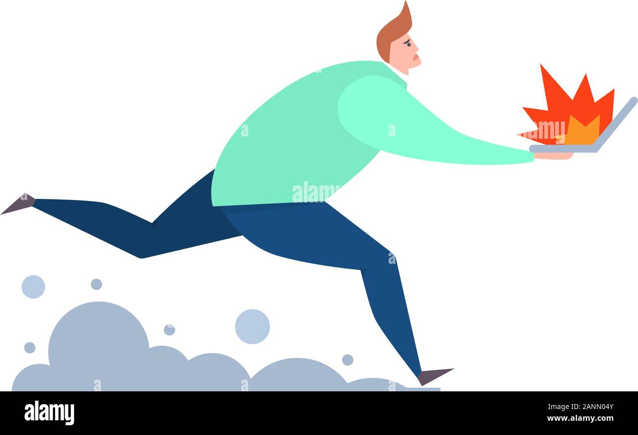 Guy help Stock Vector Images - Alamy