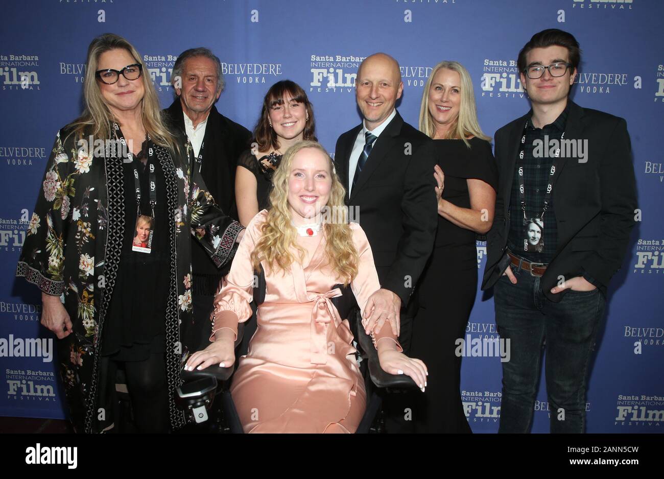 17 January 2020 - Santa Barbara, California - ichard Kriegler, Emily ...