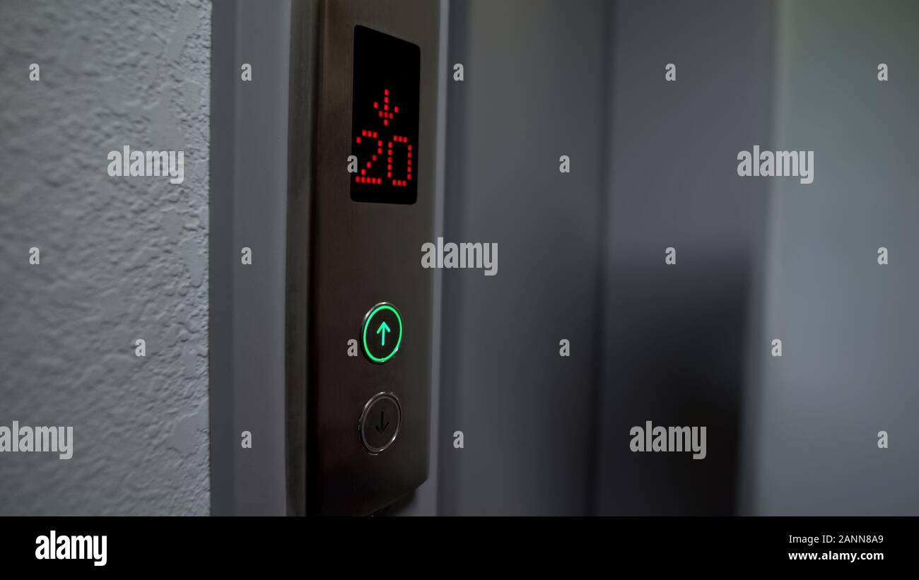 Elevator display hi-res stock photography and images - Alamy