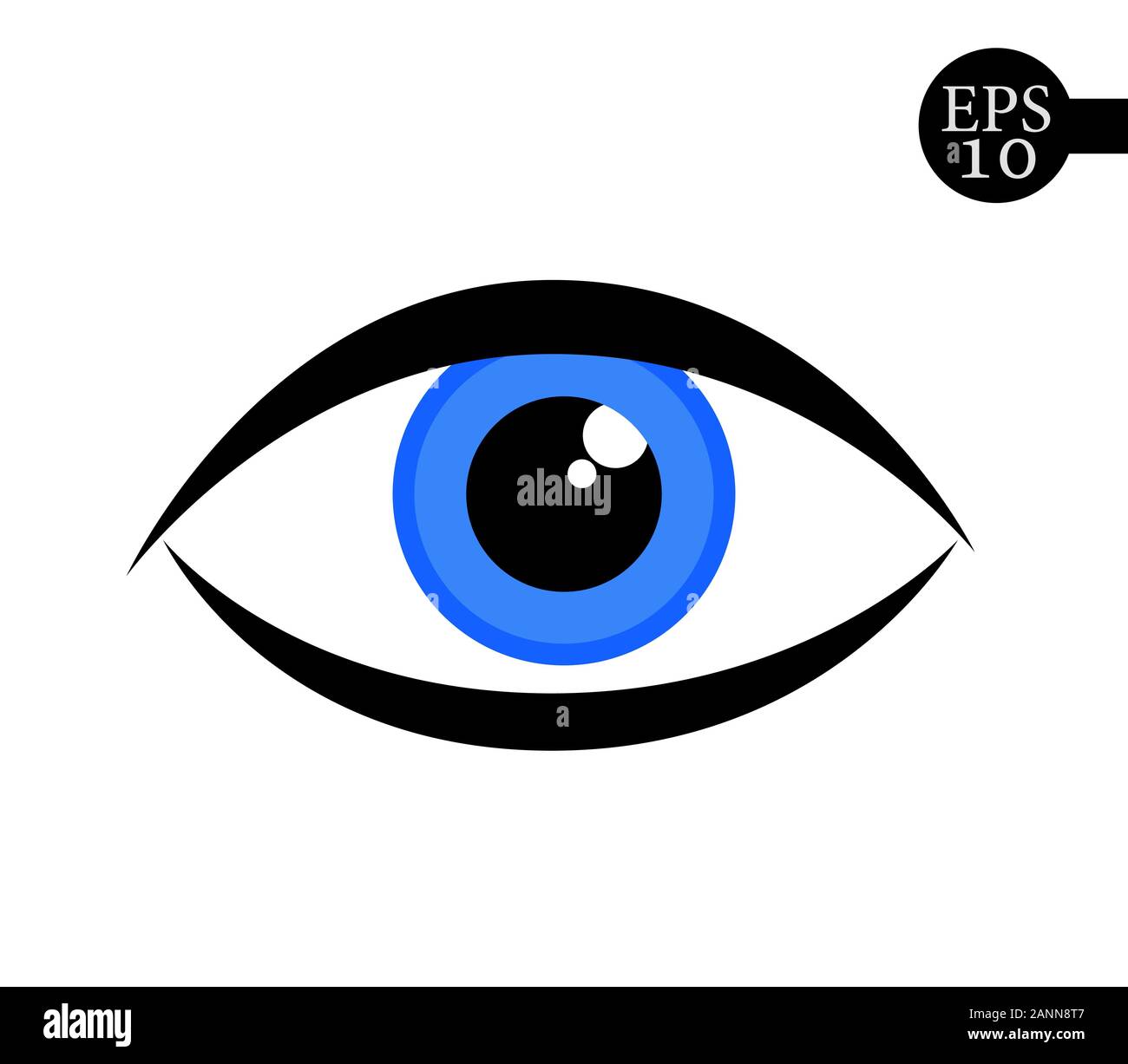 Eyelids vector vectors hi-res stock photography and images - Alamy