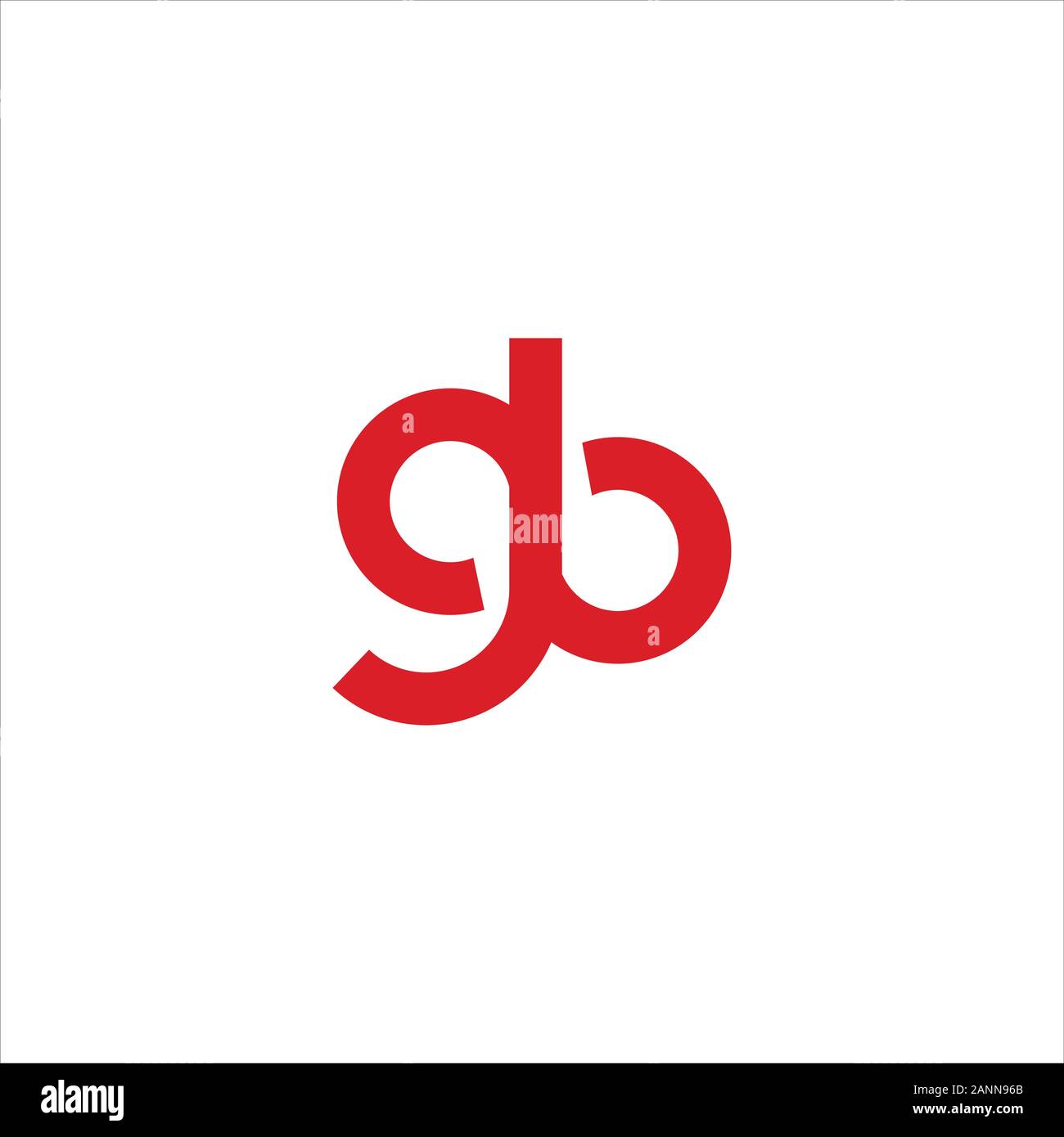 initial letter gb or bg logo vector design Stock Vector Image & Art - Alamy