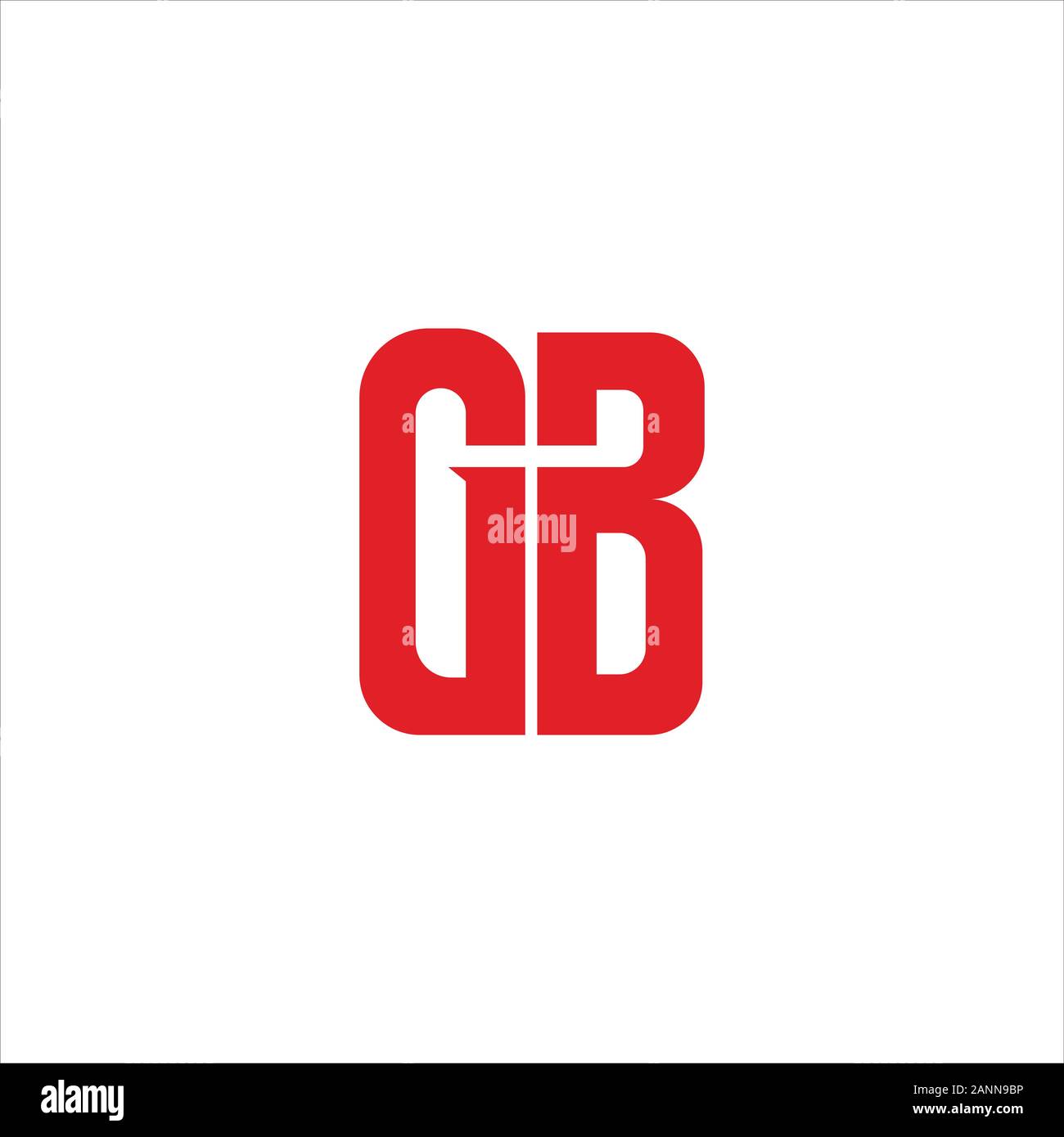 initial letter gb or bg logo vector design Stock Vector Image & Art - Alamy