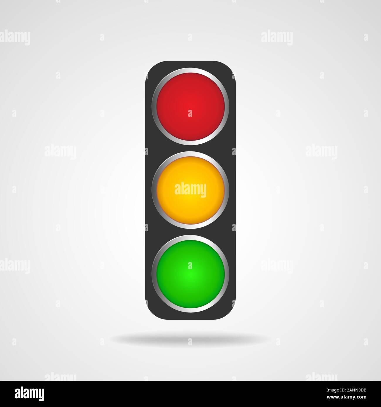 Traffic lights vector hi-res stock photography and images - Alamy