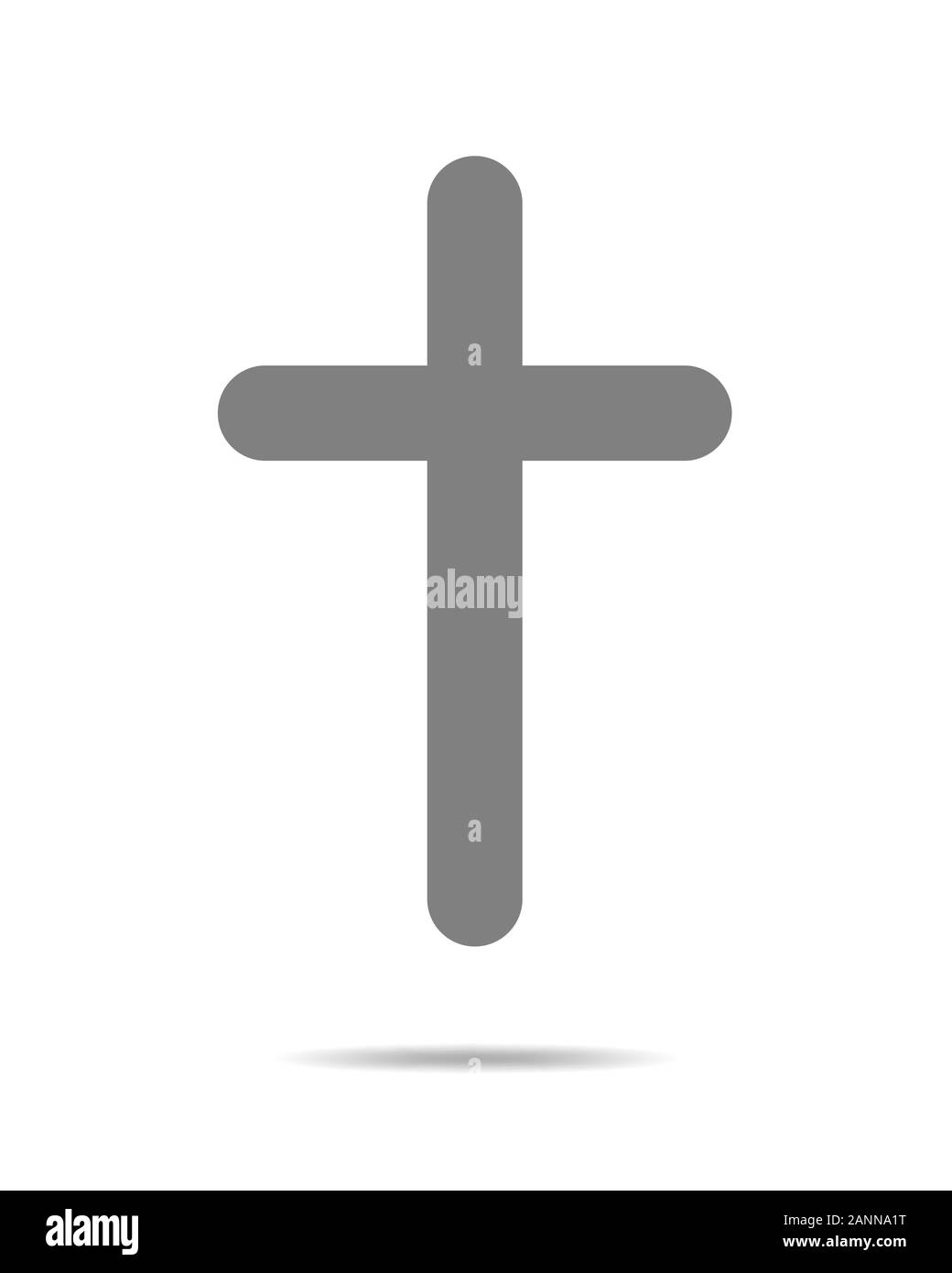 Plain Black Cross