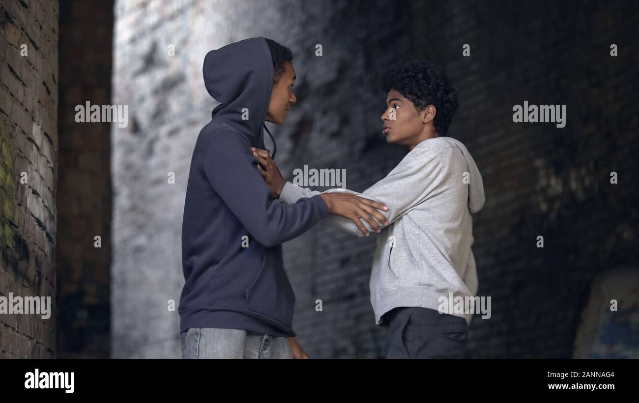 Students Arguing With Each Other