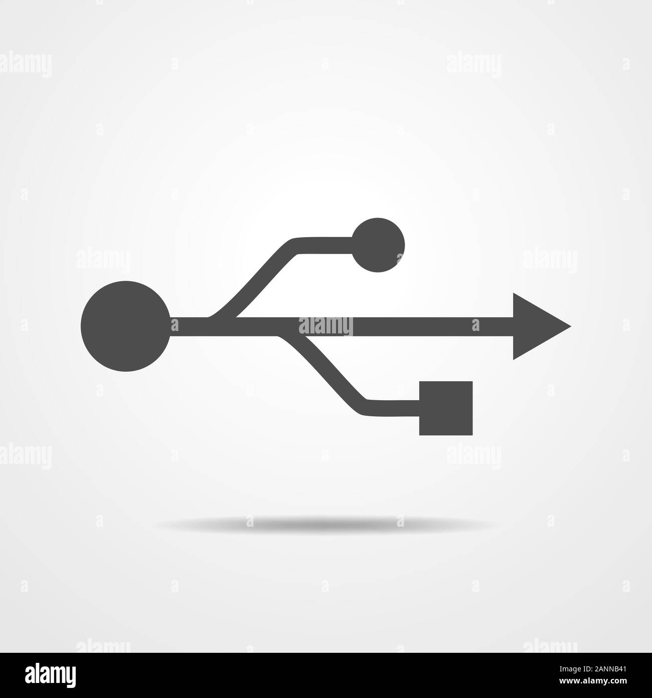 Usb icon vector hi-res stock photography and images - Alamy