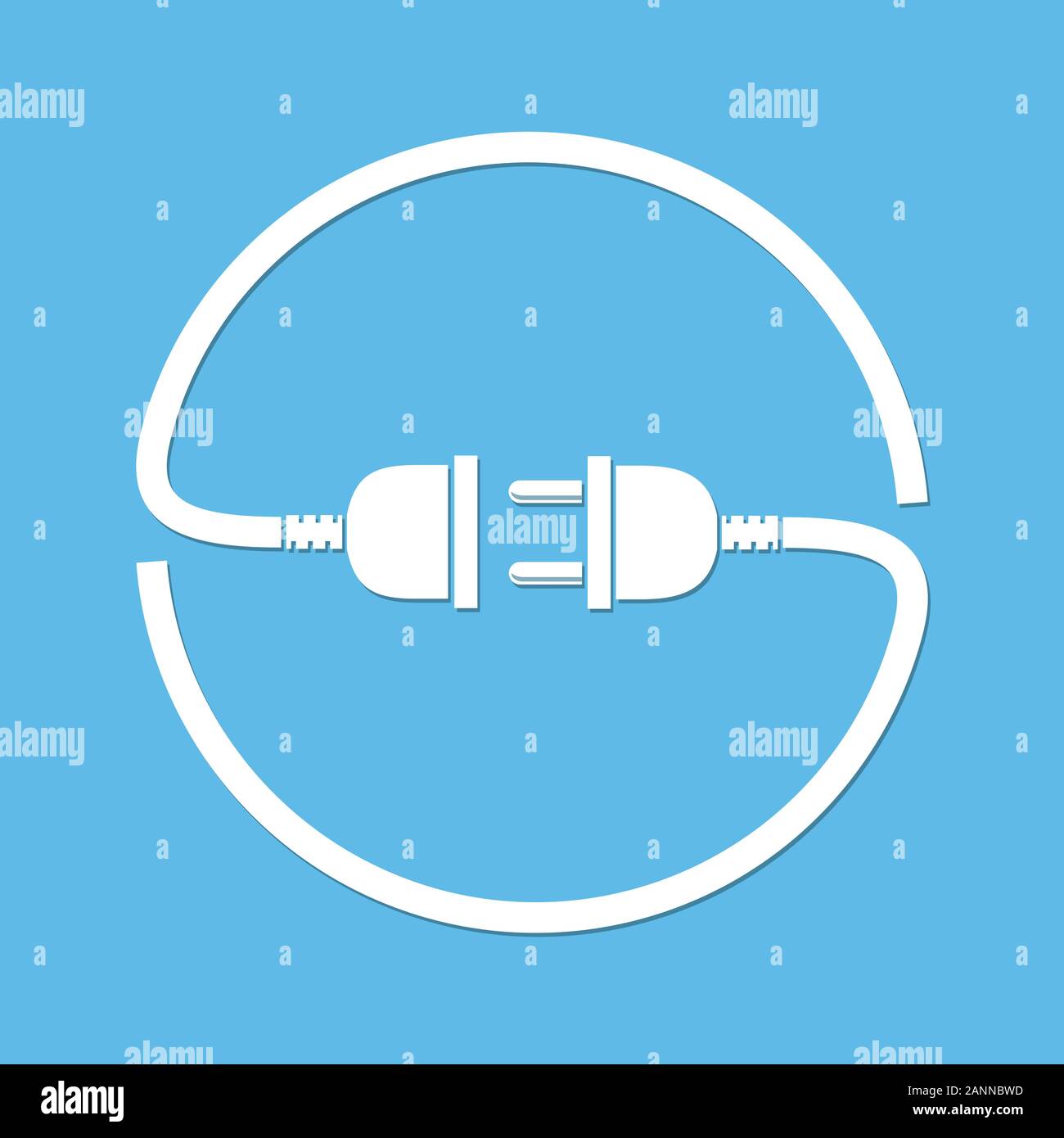 Fork electrical Stock Vector Images - Alamy