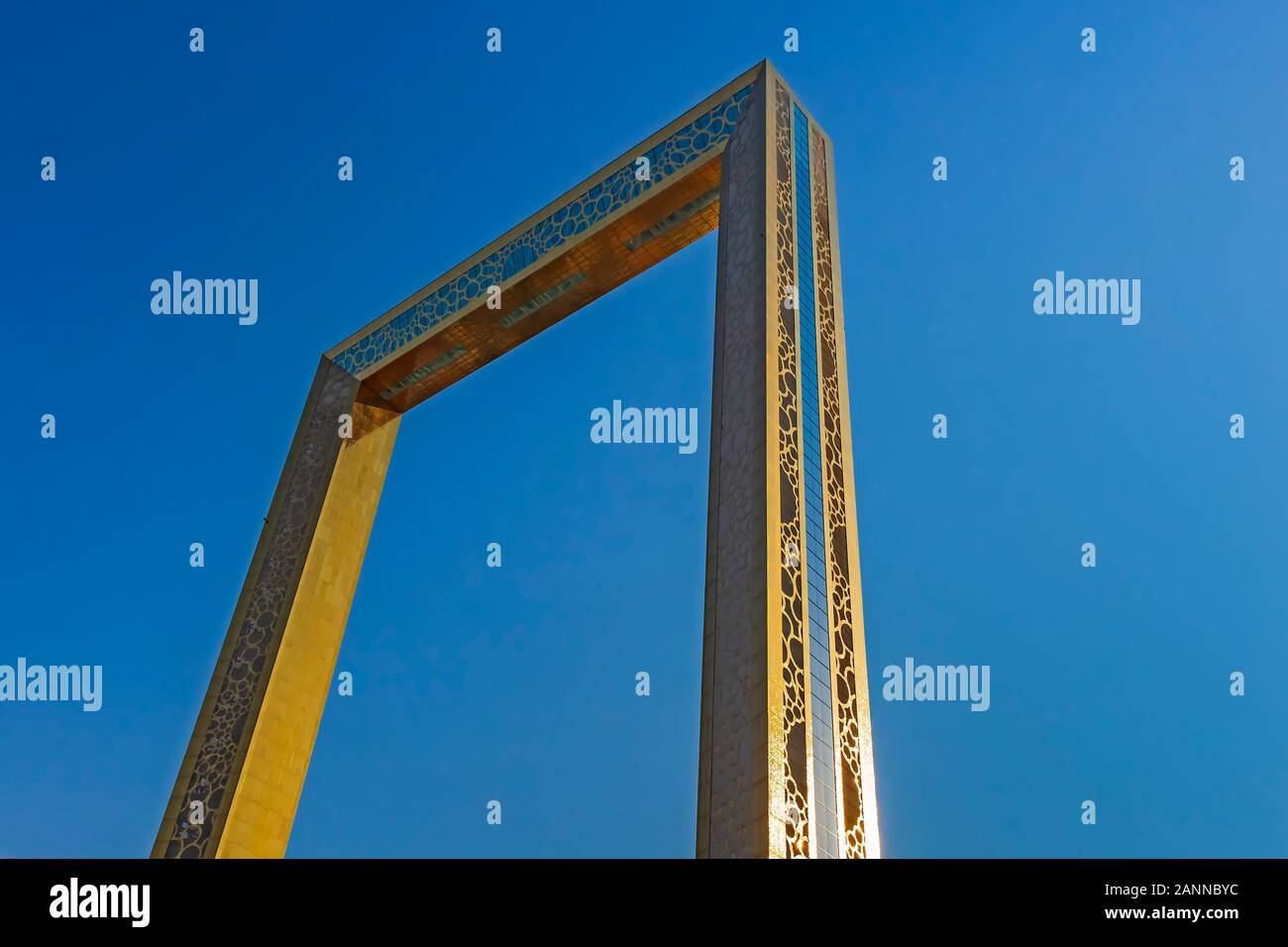 Zabeel Park, Dubai - 4th Jan 2020: The Dubai Frame is an iconic ...