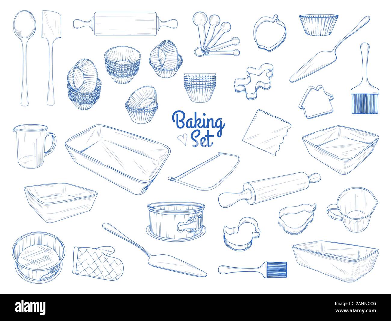 Cupcake baking pan Stock Vector Images - Alamy