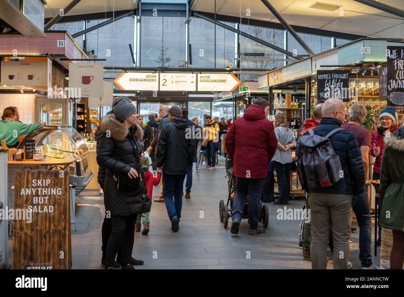 Copenhagen street food stall hi-res stock photography and images - Alamy