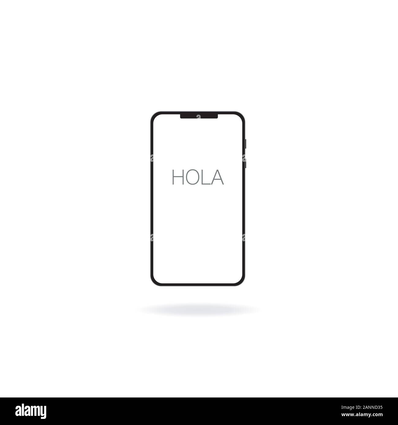 Hello communication in modern Black and White Stock Photos & Images - Alamy