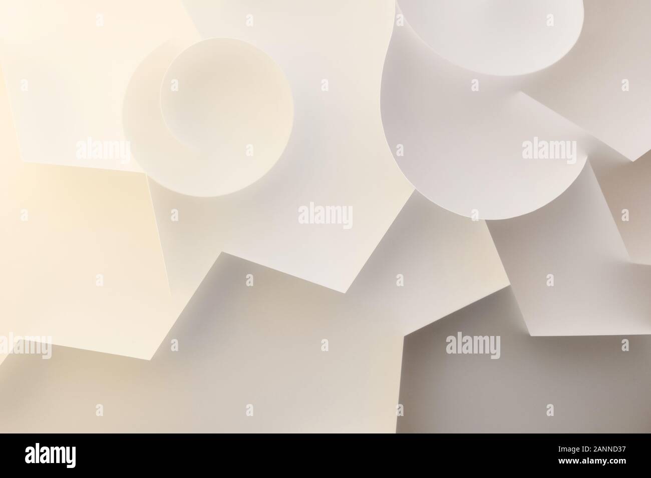 Elements made paper, abstract background Stock Photo - Alamy