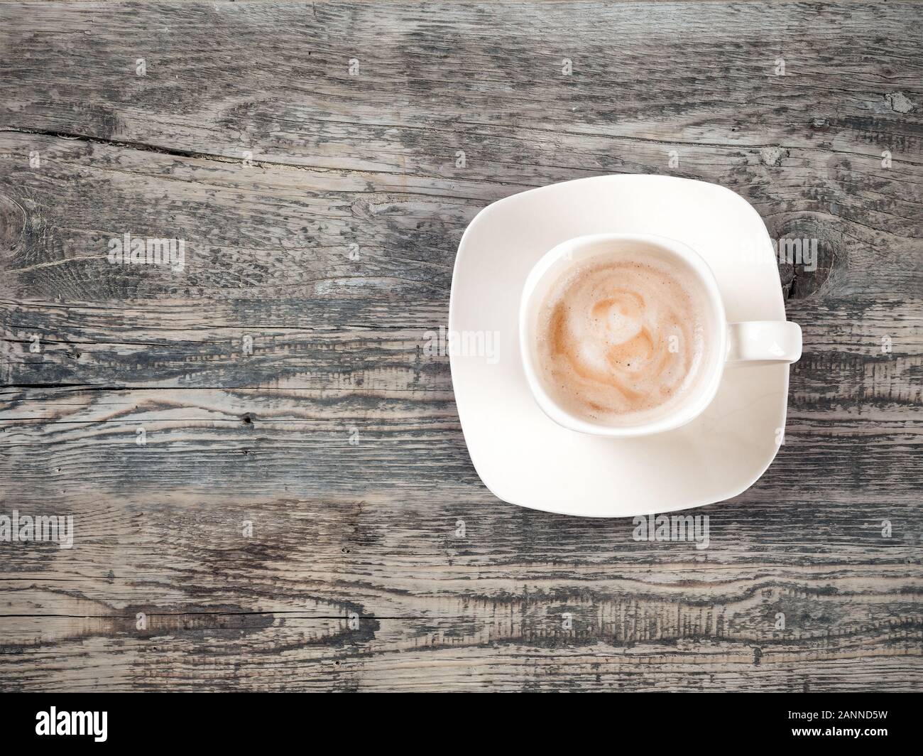 Mug of coffee on rustic surface hi-res stock photography and images - Alamy