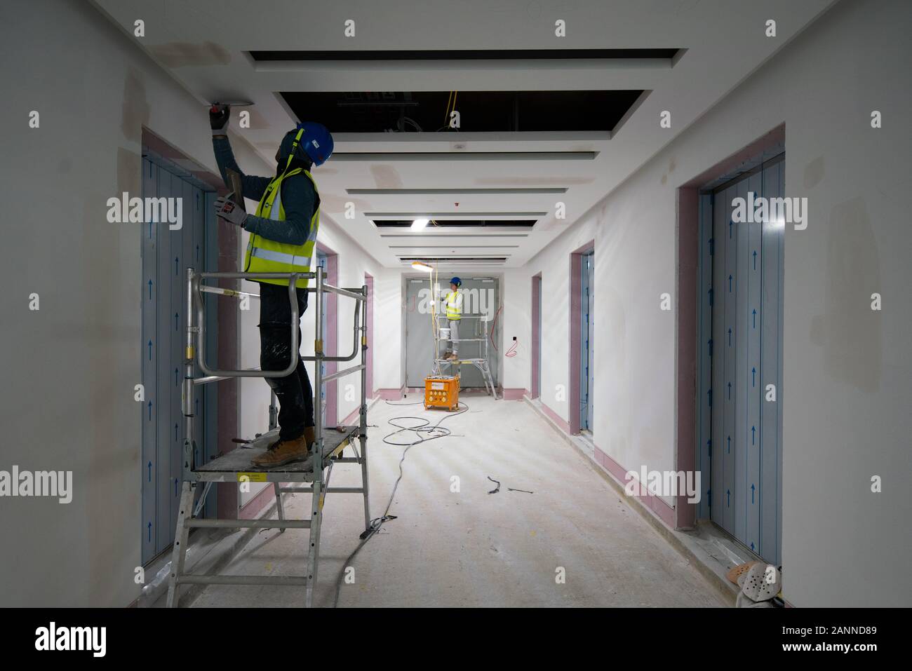 Floor boards hall hi-res stock photography and images - Alamy