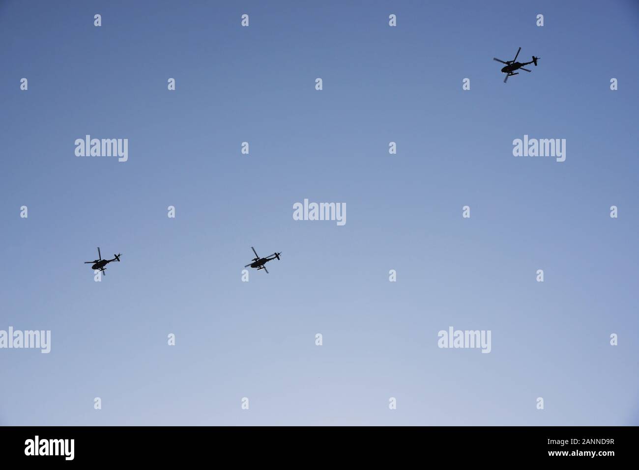 Helicopters formation hi-res stock photography and images - Alamy