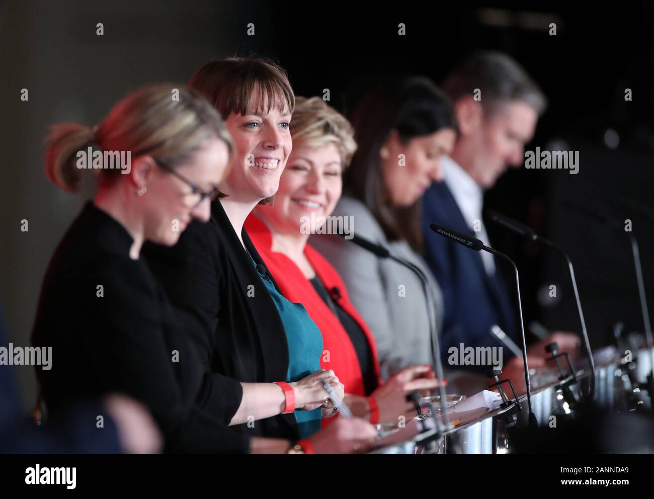 (left to right) Rebecca Long-Bailey, Jess Phillips, Emily Thornberry ...