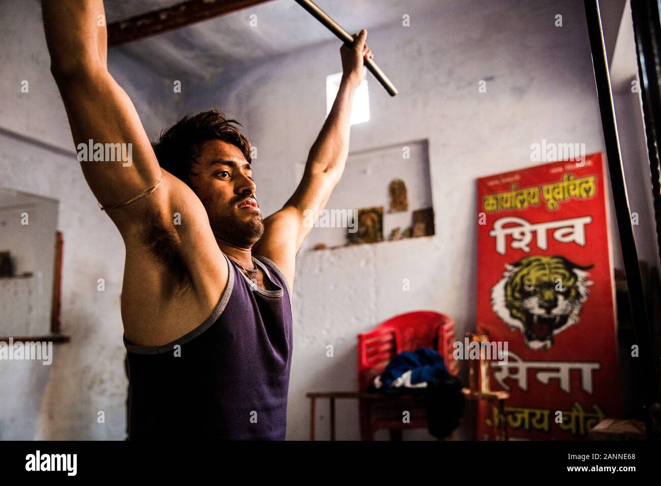 Indian wrestling pehlwani kushti hi-res stock photography and images ...