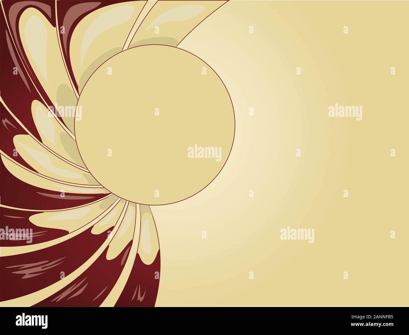 Abstract soft yellow creamy background with chocolate Stock Vector ...