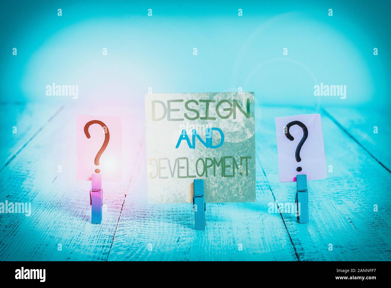 Conceptual hand writing showing Design And Development. Concept meaning ...