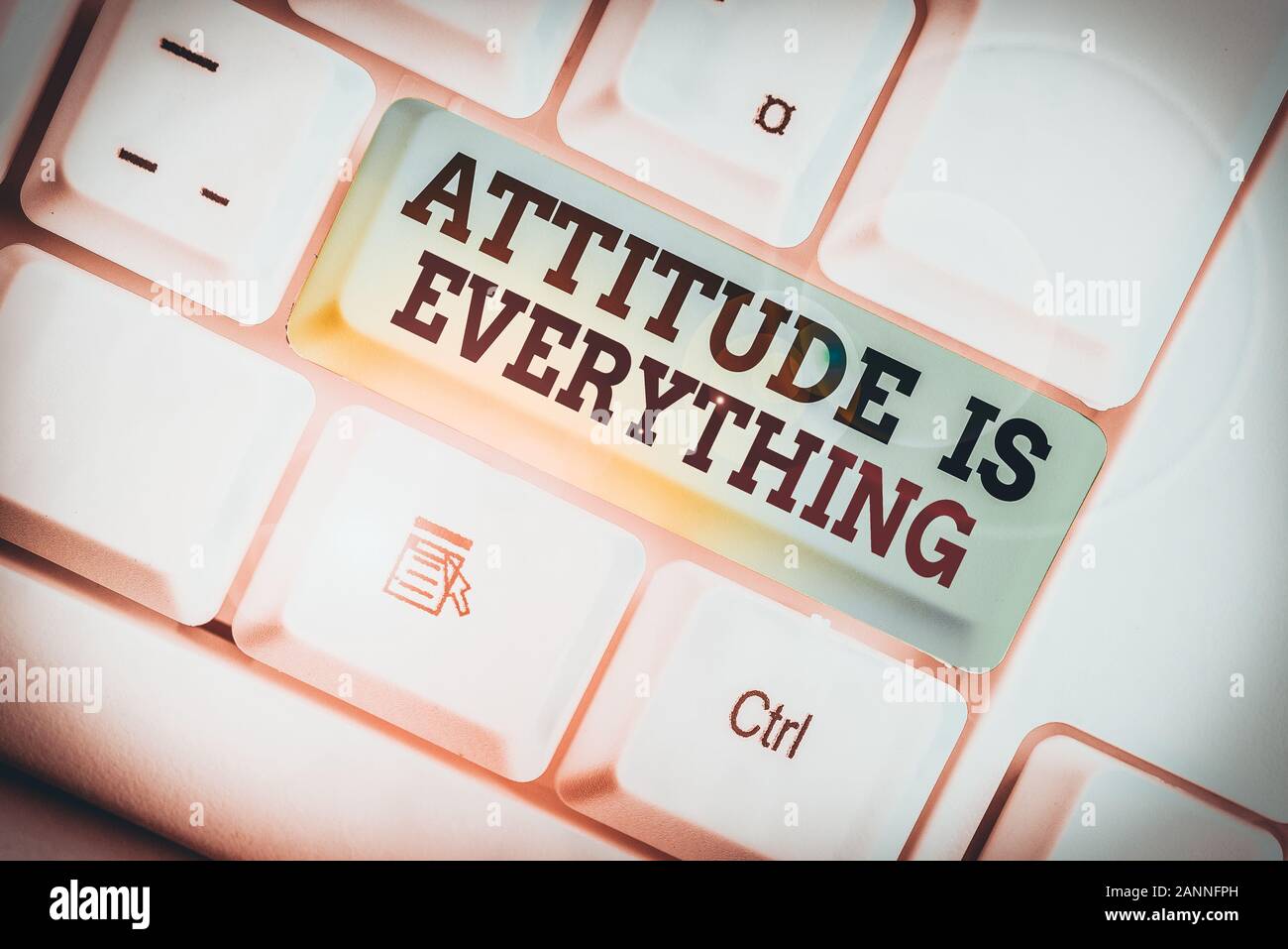 Handwriting text writing Attitude Is Everything. Conceptual photo ...