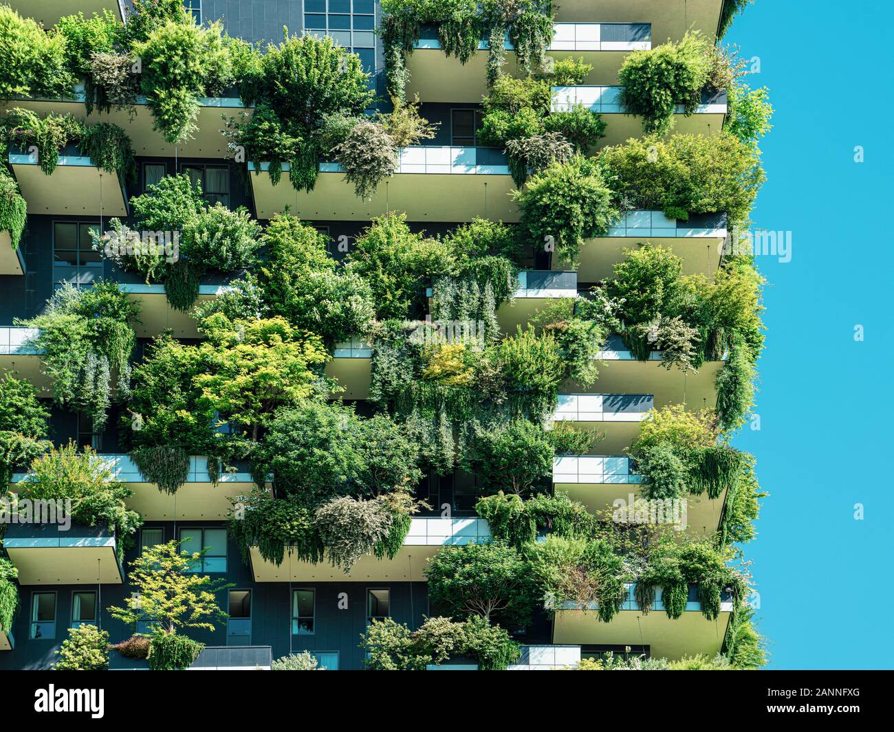 MILAN, ITALY - MAY 31, 2019: Bosco Verticale Or Vertical Forest Are A ...