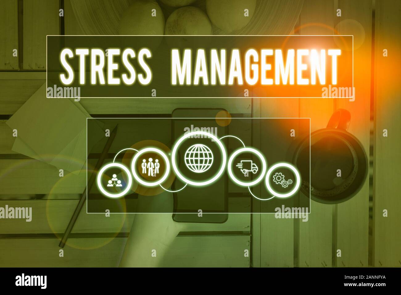 Handwriting text writing Stress Management. Conceptual photo method of ...