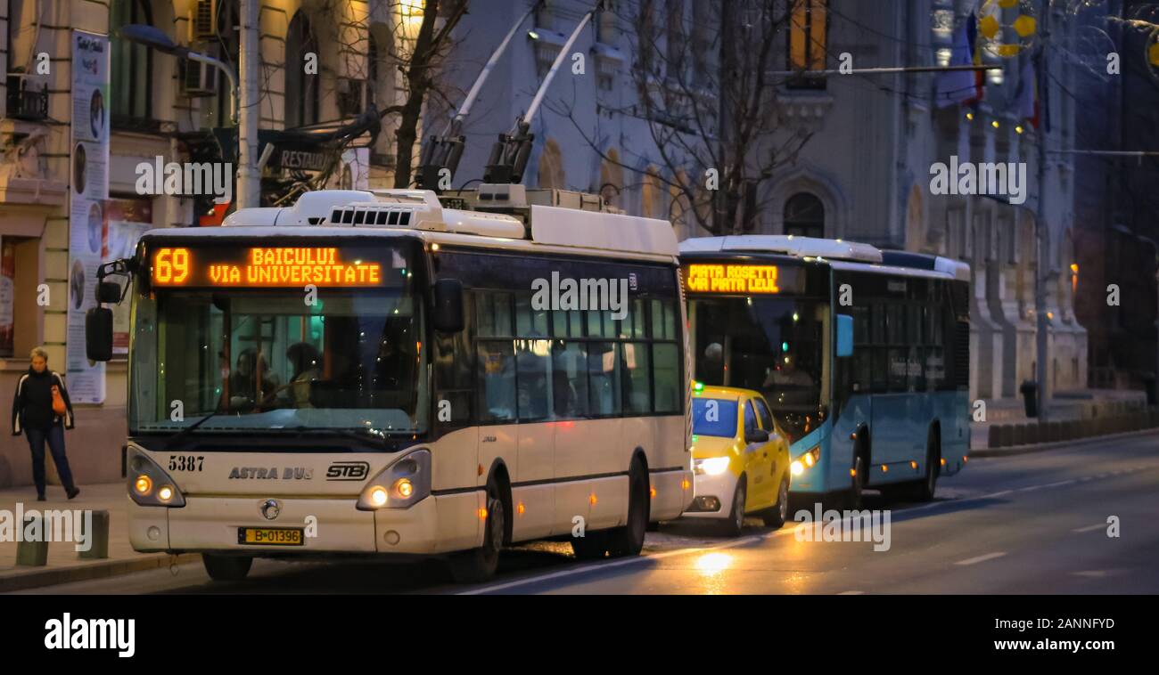 Bucharest public transportation hi-res stock photography and images - Alamy