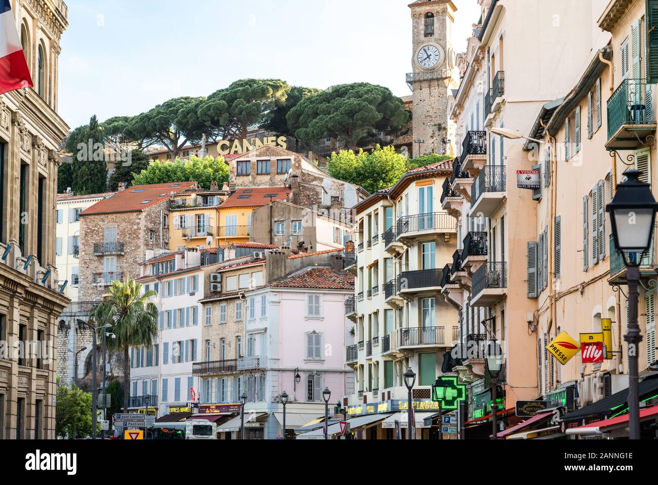 Cannes old streets hi-res stock photography and images - Alamy