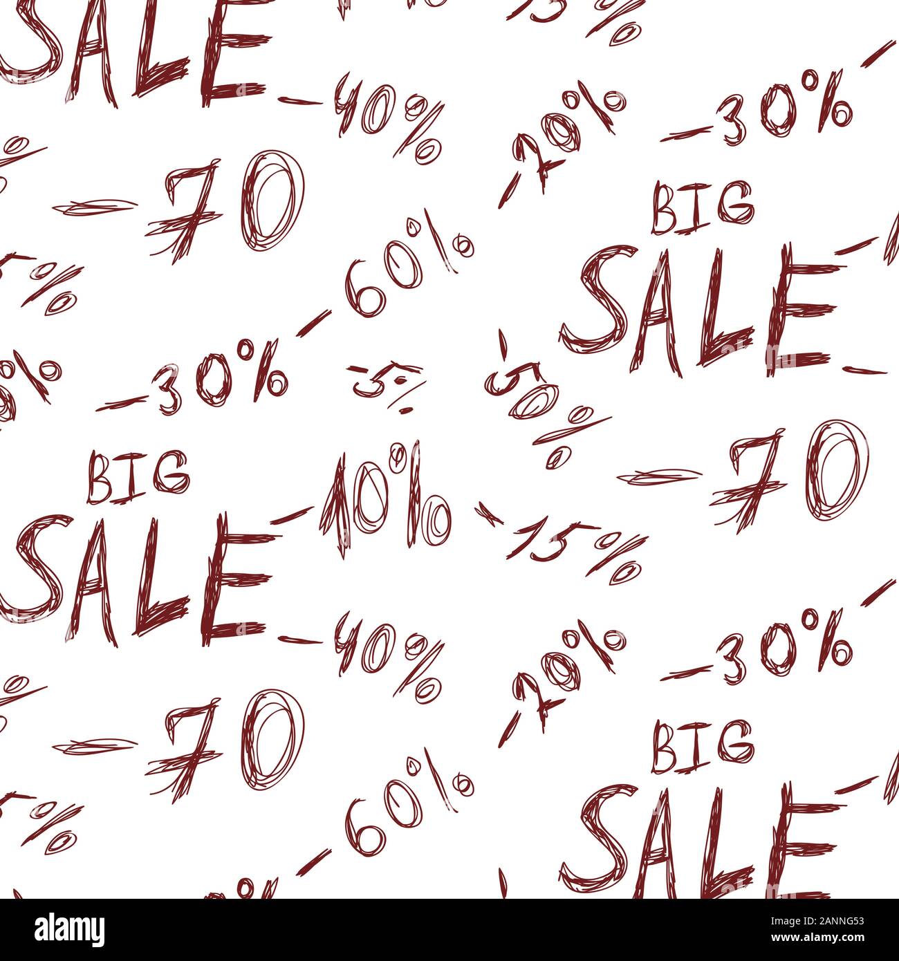 Hand drawn percent off Stock Vector Images - Alamy