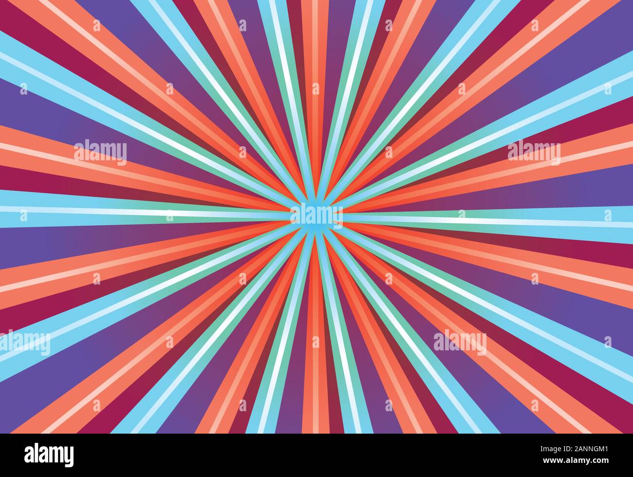 Abstract background with purple, blue and red rays Stock Vector Image ...
