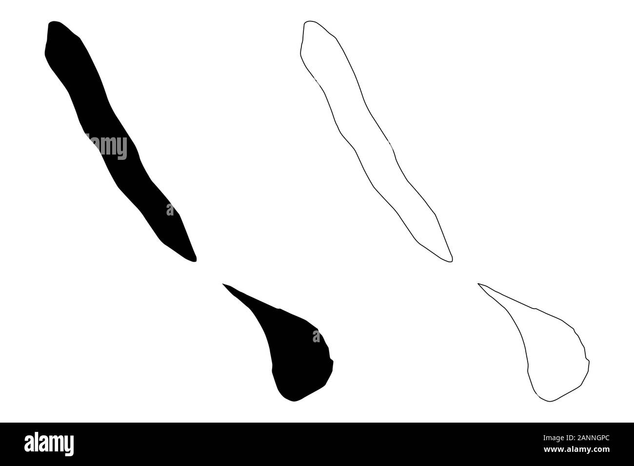 Agalega islands (Republic of Mauritius, island, Districts of Mauritius ...